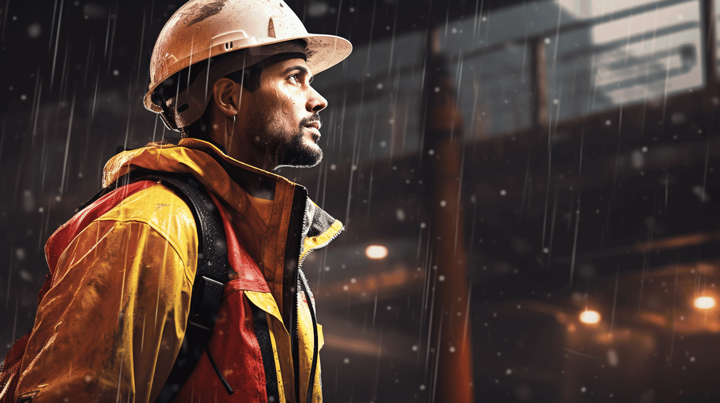 Construction Site Safety: Ensuring Weather Preparedness with Durable R
